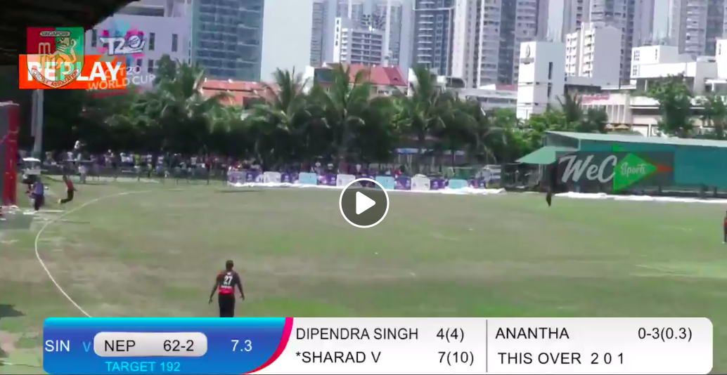 Singapore sling Nepal out of Asia Finals and book spot in global ...